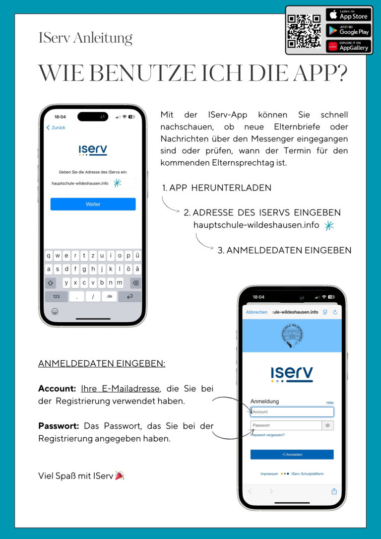 IServ Elternaccount Anleitung - Hauptschule Wildeshausen
